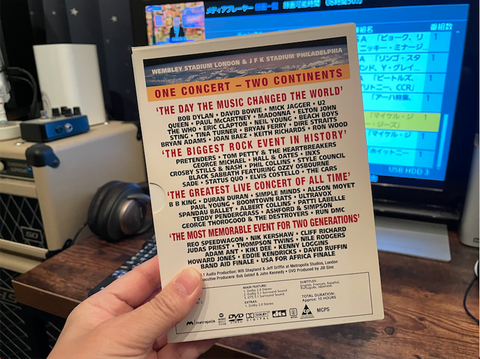 ライヴエイド1985YouTube公開中未収録Rick Springfield/Tim Pierceが良いギターソロを弾いてるのに ...