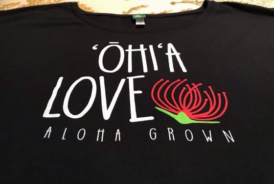 Alohana Everyday （保存版） : ︎ 自分みやげの Tシャツ☆ お土産品パート② ALOHA GROWNで歌を唄う♪