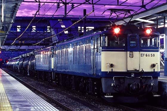 EF64-58＋EF64＋タキ車×9両（現役機らしさ） : FreeBee vol.2