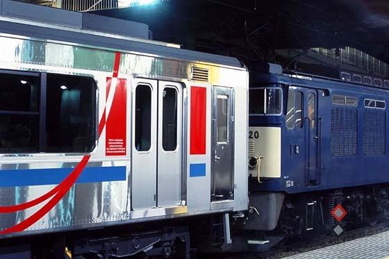 EF64-20＋クモヤE995-1（猿橋にて） : FreeBee vol.2