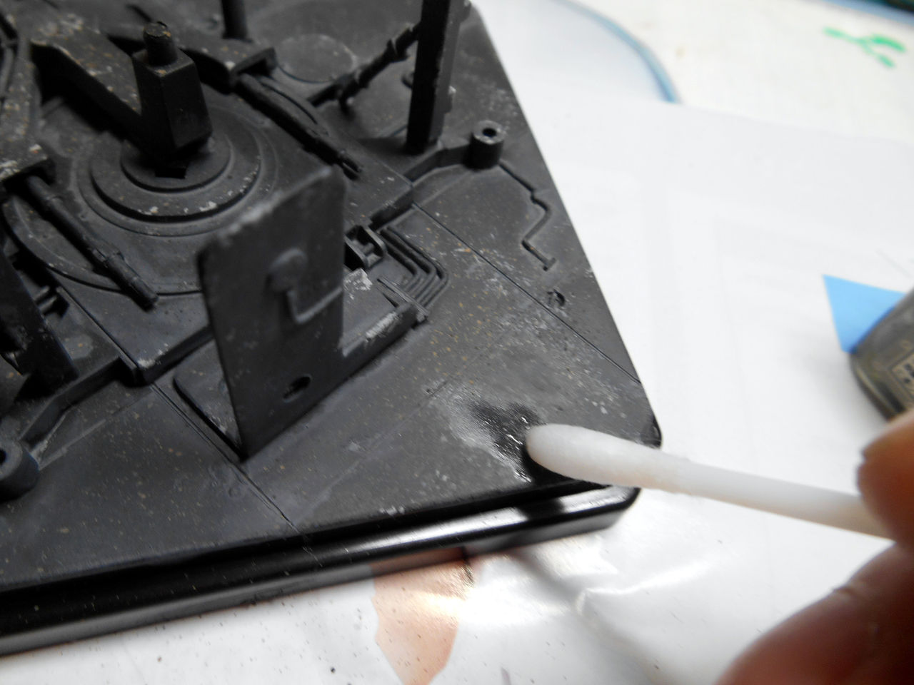 ガンダムコンバージ ボール⑤（格納庫ベースの塗装編） : 模型制作工房amaroidの模型日誌