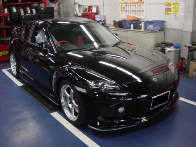 スーパーオートバックス 43道意店 チューニング工房 BLOG:RX-8 HKSオイルクーラー！ - livedoor Blog（ブログ）