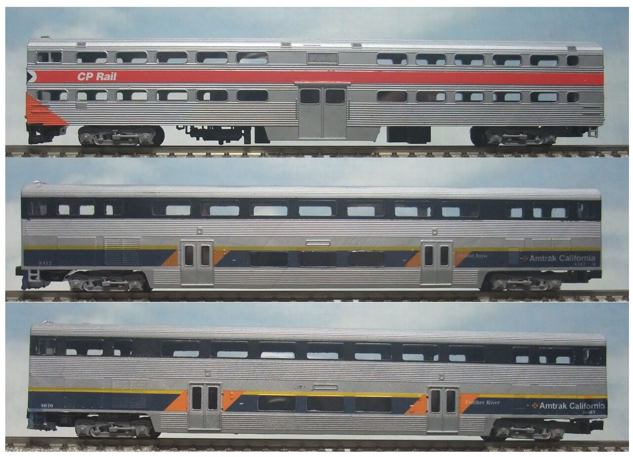 American Nscale Association:Bi-Level Commuter Passenger Car 増殖中 ...