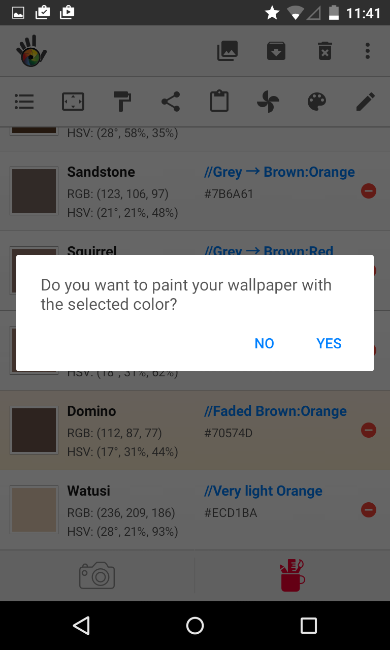Android★SQUARE: Color Grab (color detection) ～ 使われている色を解析するプロ向けカラーピッカー