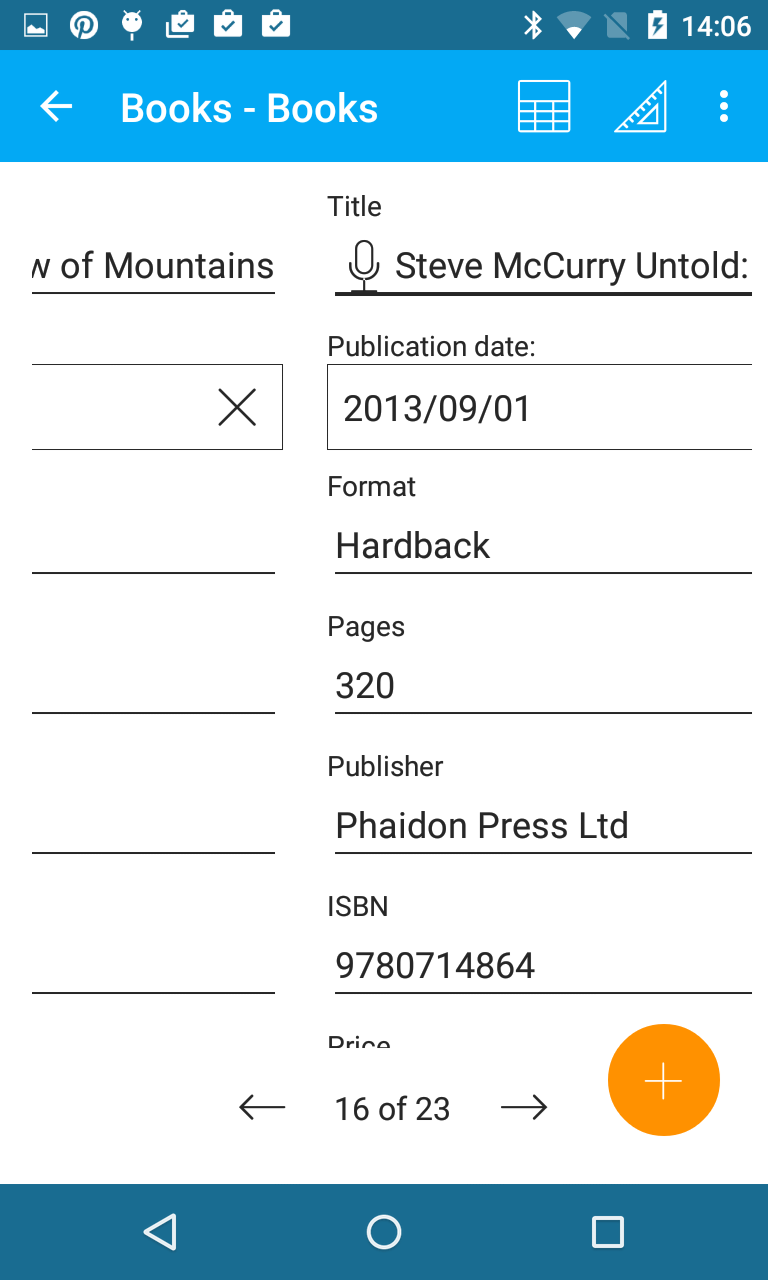 Android★SQUARE: MobiDB Database Designer ~ カード型としても、デザイン型としても使えるデータベース