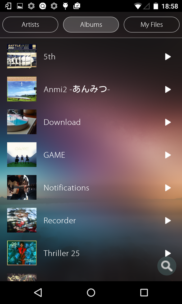 Android★SQUARE: Beautiful Music Player ～ 広告なしでフル機能使えるMP3プレイヤー
