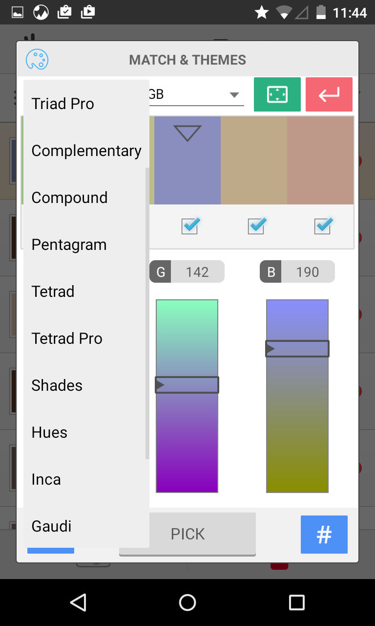 Android★SQUARE: Color Grab (color detection) ～ 使われている色を解析するプロ向けカラーピッカー