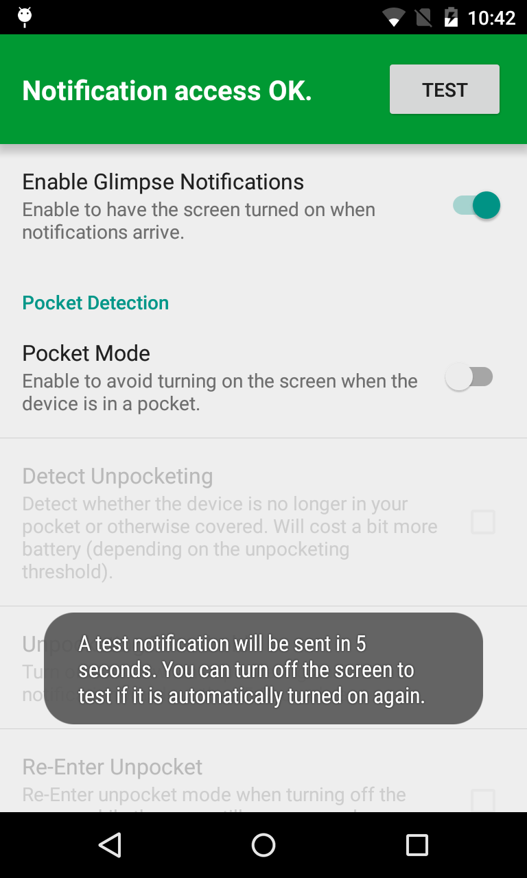 Android★SQUARE: Glimpse Notifications ～ メール受信で画面が表示！ メール/SNSの着信を見逃さない