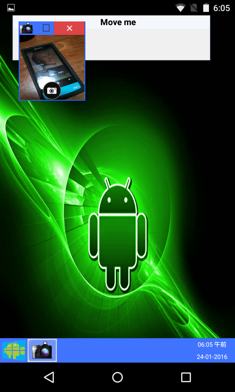 Android★SQUARE: Windroid Launcher (Free) ～ マルチウィンドウに対応したホームアプリ