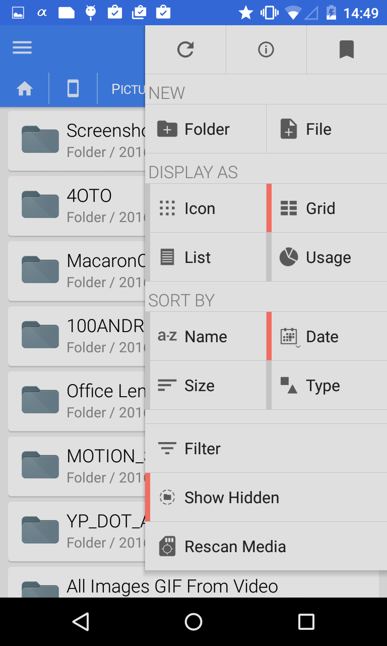 Android★SQUARE: Media Scanner ～ メディアストレージを修復するユーティリティ