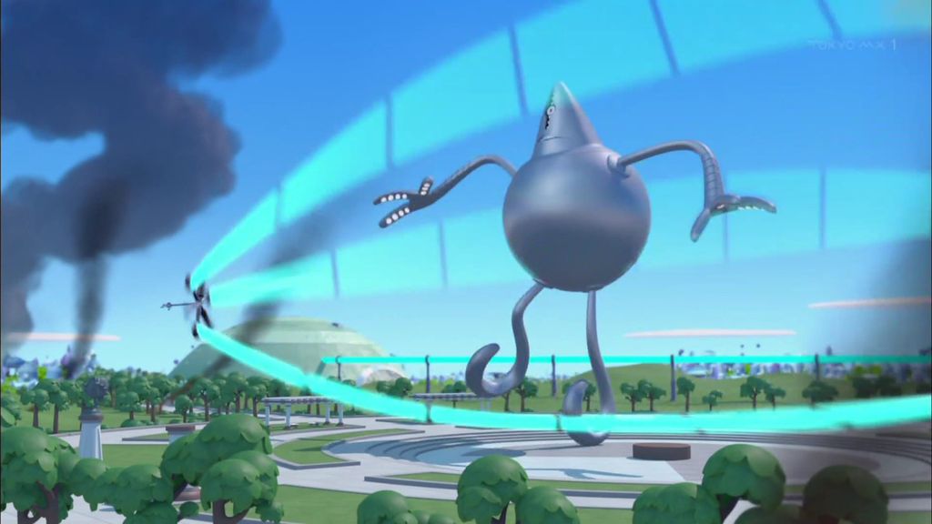 アニメ万国情報館 : 【画像あり】パックワールド #24「とんがりエイリアンの侵略」(Robo Woes)感想