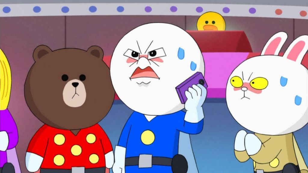 アニメ万国情報館 : 【画像あり】LINE TOWN 第40話「ラインファイブ」 実況