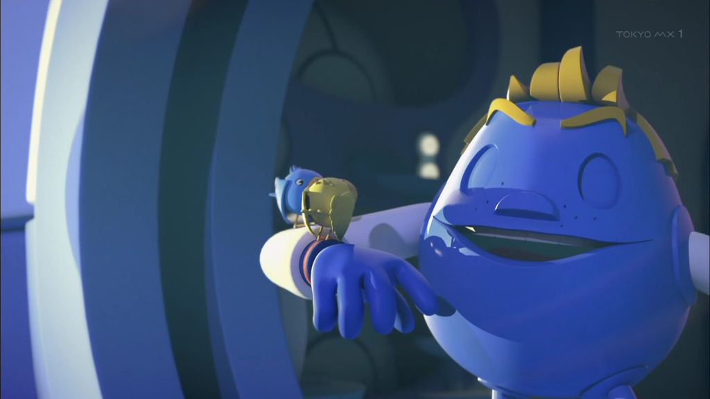 アニメ万国情報館 : 【画像あり】パックワールド #24「とんがりエイリアンの侵略」(Robo Woes)感想