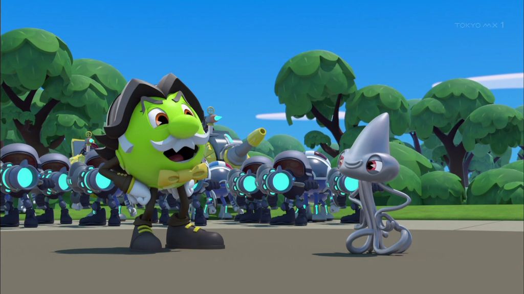 アニメ万国情報館 : 【画像あり】パックワールド #24「とんがりエイリアンの侵略」(Robo Woes)感想