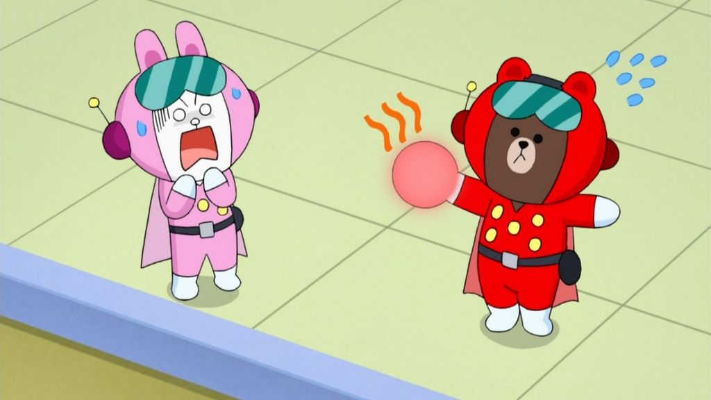 アニメ万国情報館 : 【画像あり】LINE TOWN 第40話「ラインファイブ」 実況