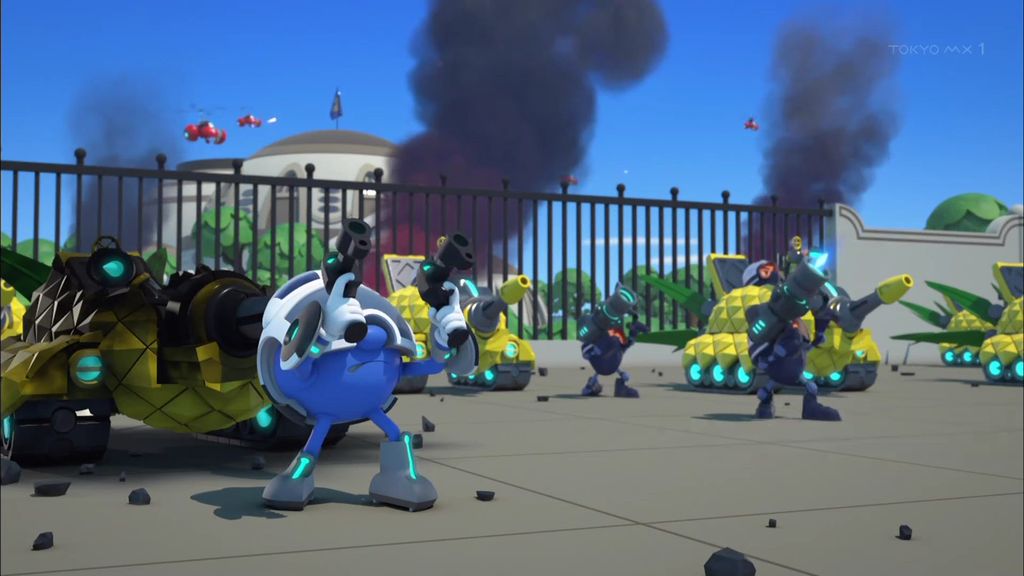 アニメ万国情報館 : 【画像あり】パックワールド #24「とんがりエイリアンの侵略」(Robo Woes)感想