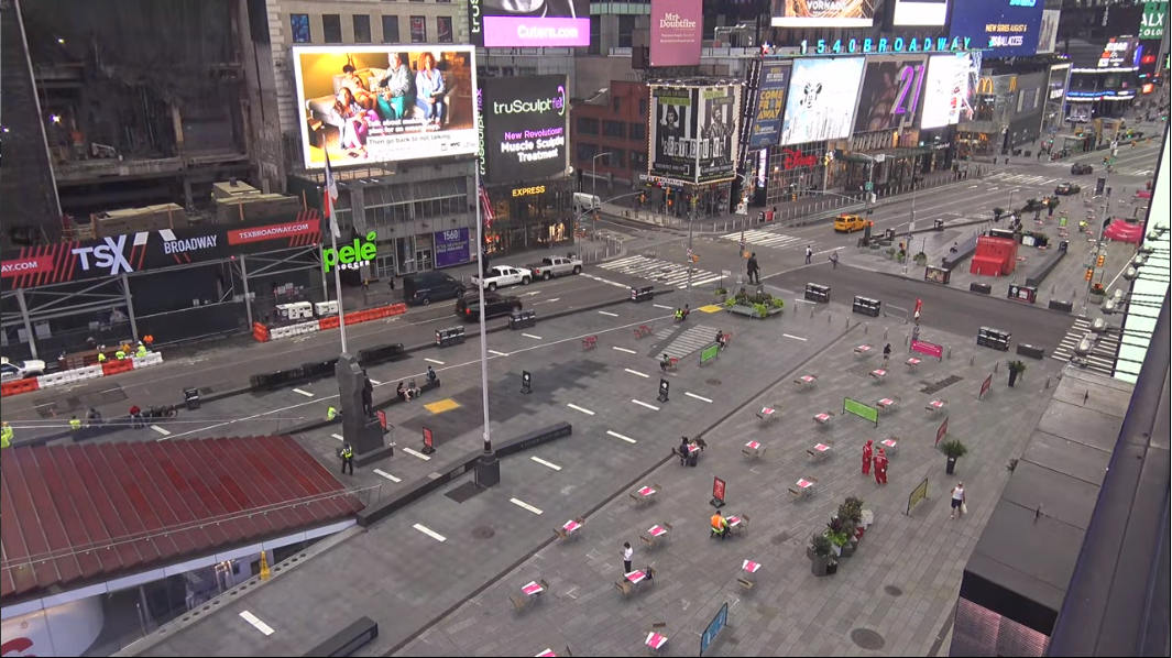 Earthcam Times Square