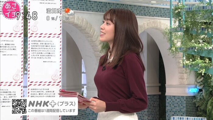 【画像】NHK中川安奈アナのロケットおっぱい最高！ : antennaidolのblog