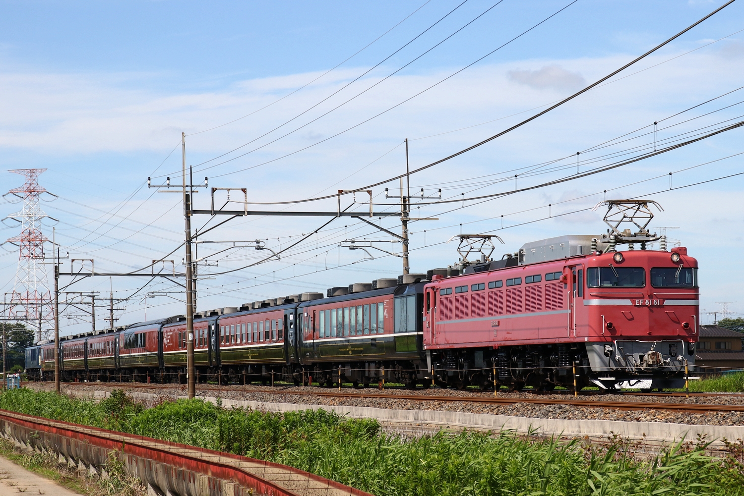 【JR東】EF81 81号機「那須野物語」号 : 写真あげ庫