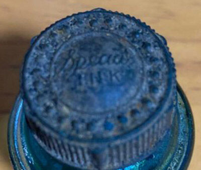 昭和、戦前のインクボトル 大正、昭和のノスタルジーです。 : 緑、美しい九重高原と自然、九重の山、草花