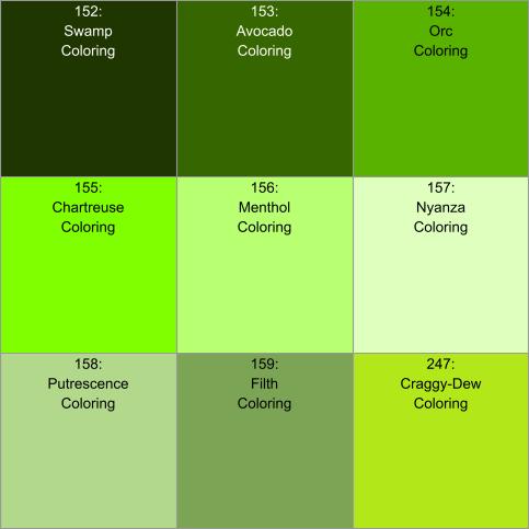 ARK-ASA 【DYE Color(染料) ID】系統 : 葵芝生のARK survival TaeniaStella＆ちょこっとASA ...