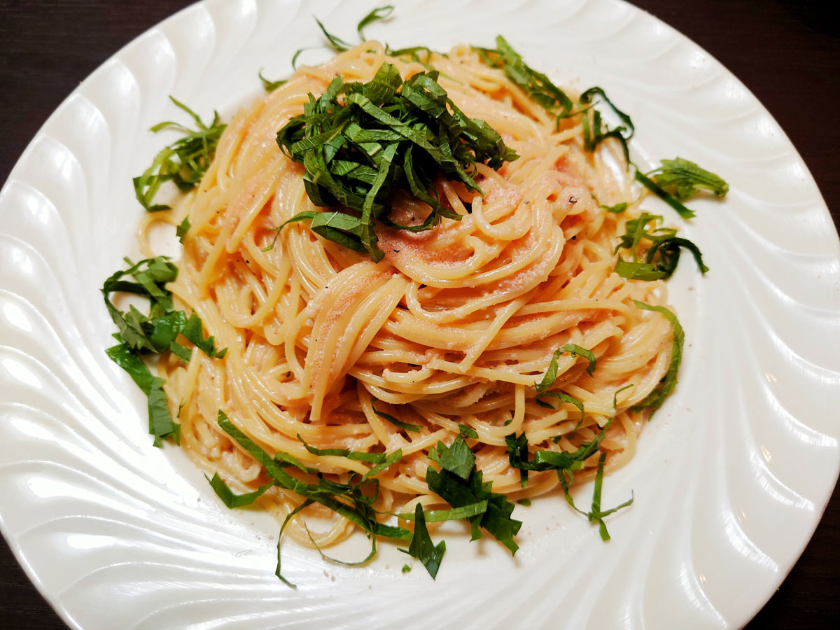 【おうちご飯】たらこスパゲッティ : 札幌 Eatful･Life
