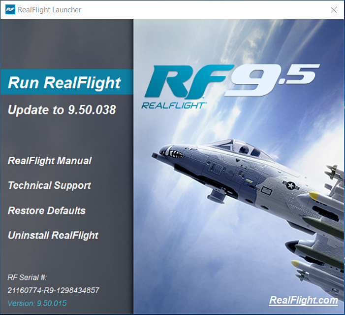 青い森の自由研究室 : フライトシミュレーターRf9.5