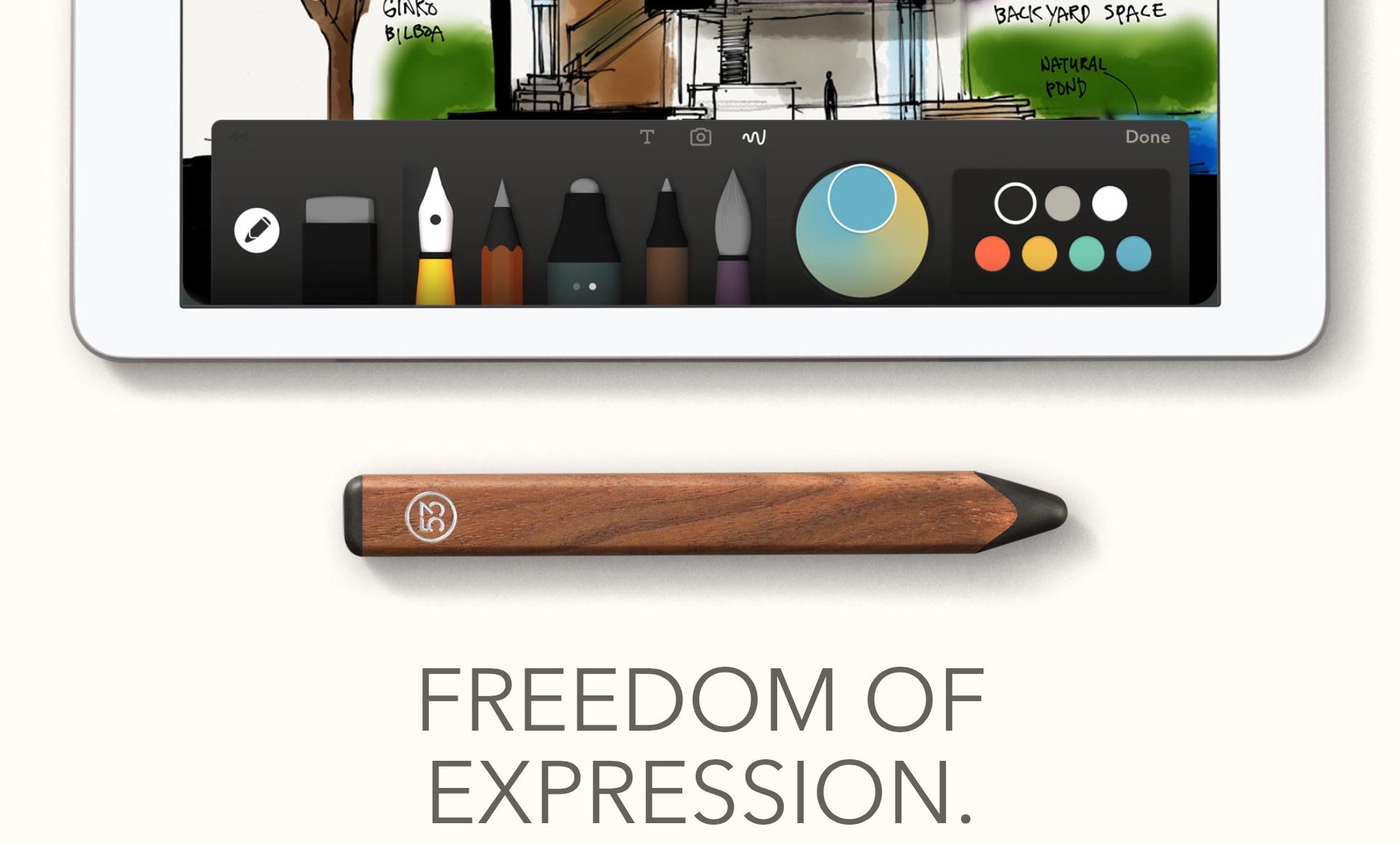 FiftyThree、メモ＆スケッチアプリ「Paper by FiftyThree」をアップデートしiPhoneに対応、スタイラスペン ...