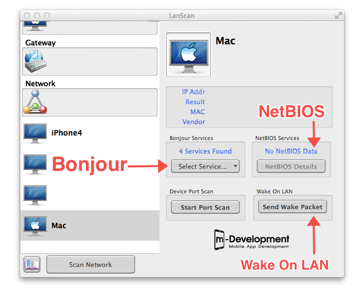 ネットワーク上にあるデバイスのBonjourサービス状況の確認やWOLがおこなえるアプリ「LanScan」が無料セール中 | AAPL Ch.