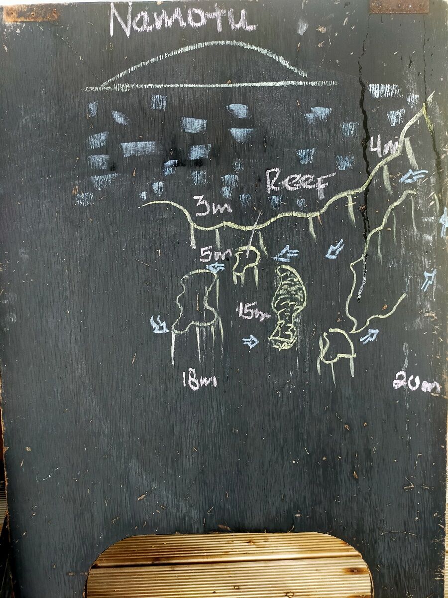 ママヌザ諸島のダイブサイト 05 ナモツ（NAMOTU） : 🐠AQUA TREK MANA 公式ブログ🐠