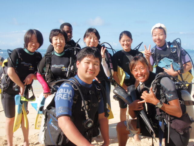 26/02/2011 Discover Scuba Diving!! : 🐠AQUA TREK MANA 公式ブログ🐠