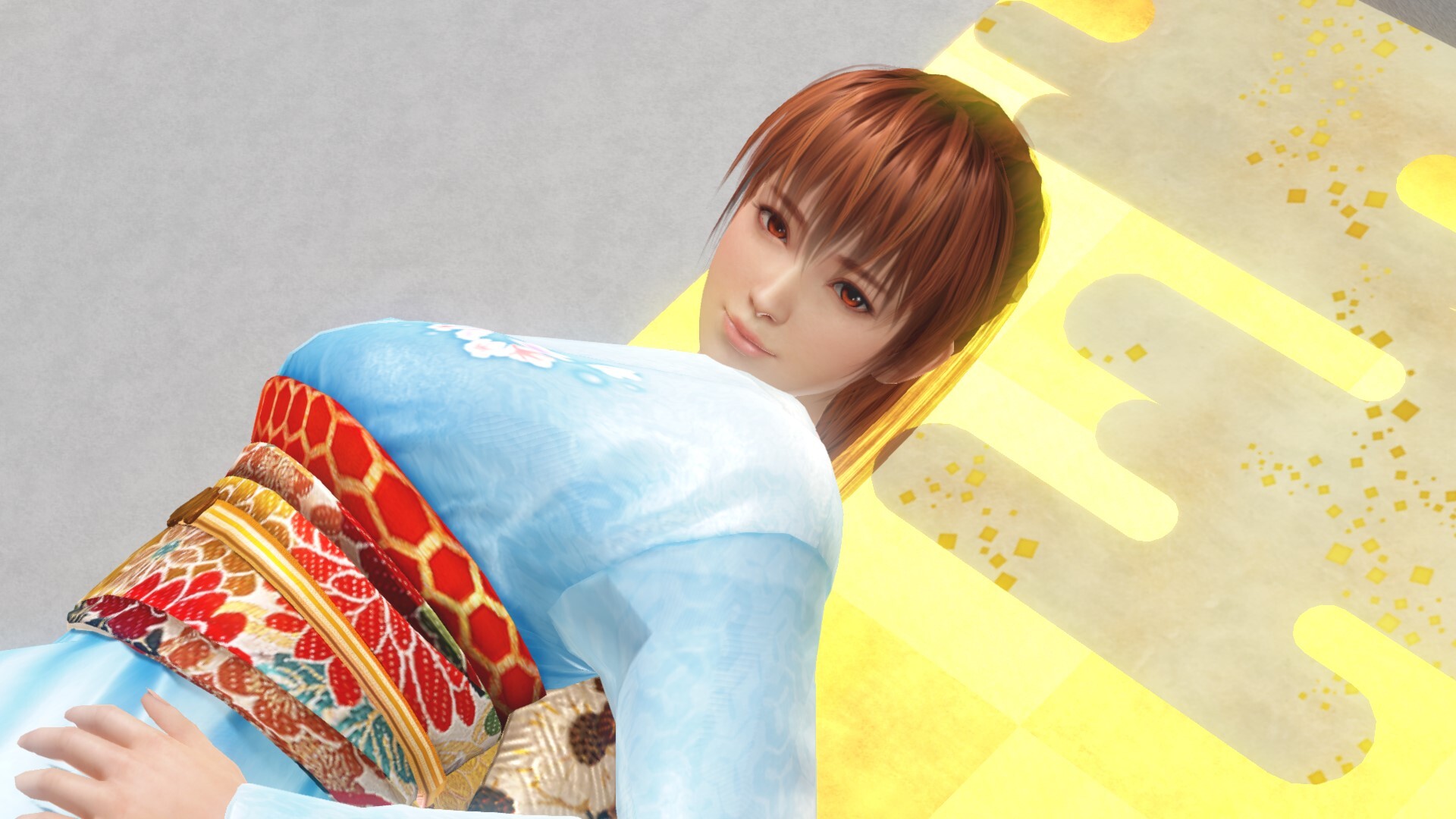 【DOAXVV】振袖・浅葱【かすみ】 : VV-FUN