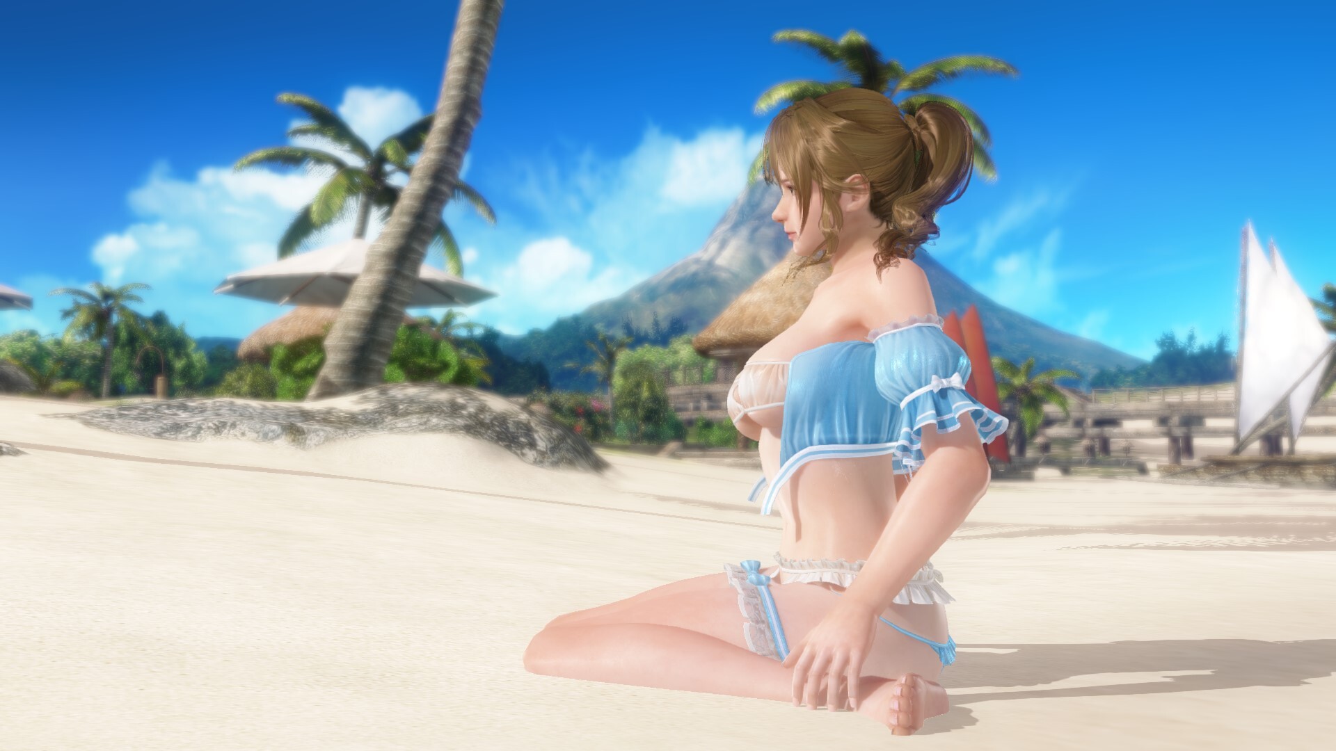 【DOAXVV】おやすみましまろ【モニカ】 : VV-FUN