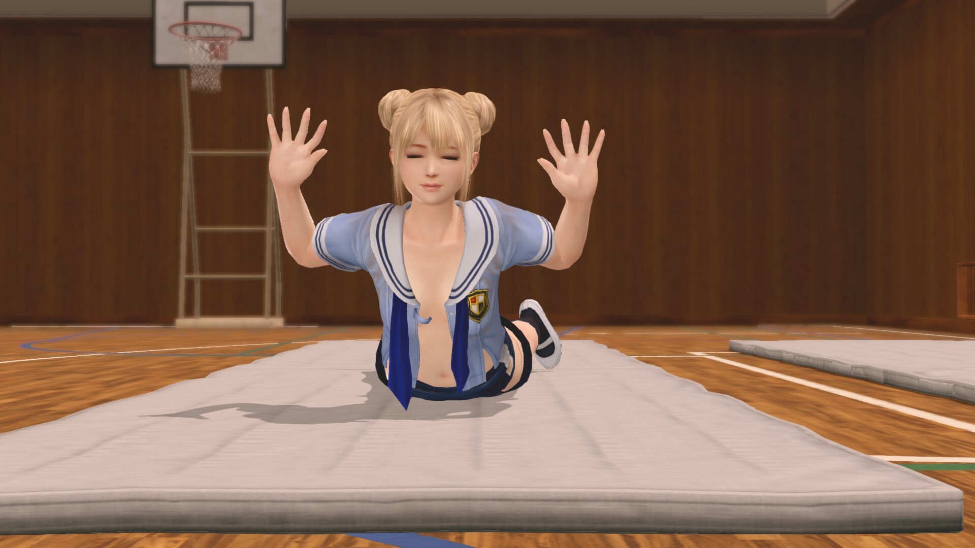 【DOAXVV】マリー・ローズ「ほうかごペンギン」着崩れ : ERO GAME LAB