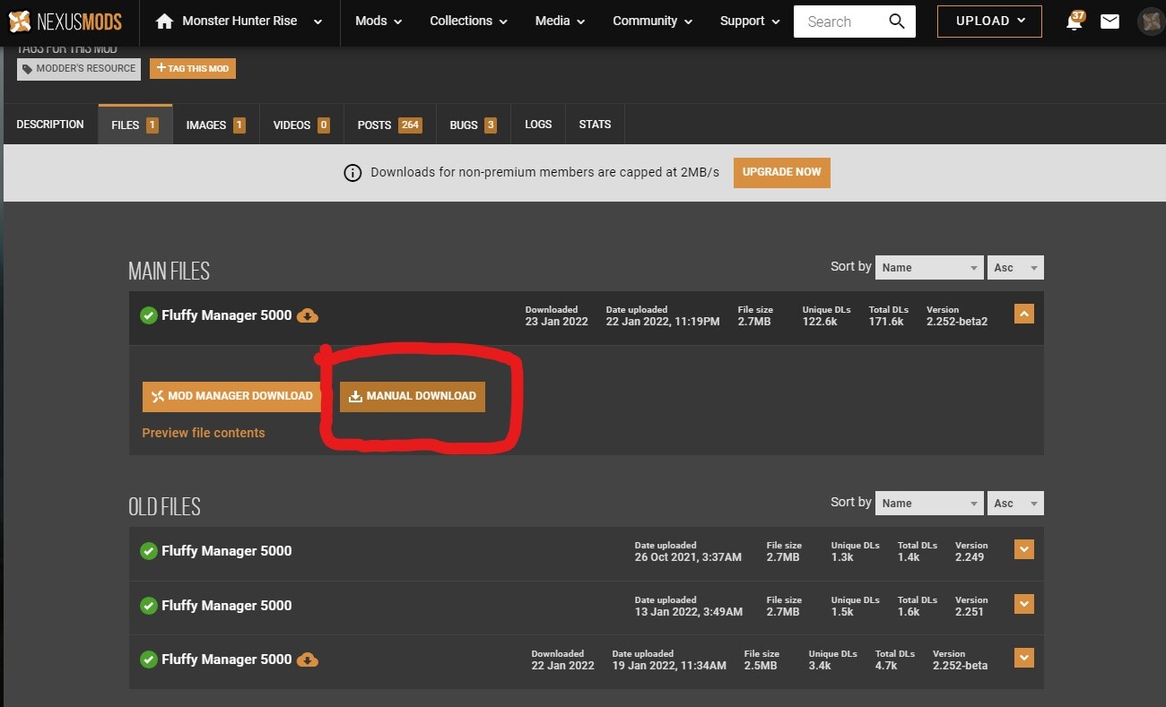 【モンハンライズサンブレイク STEAM版】Fluffy Manager 5000の使い方 & pak形式のMODの導入方法 : Game ...