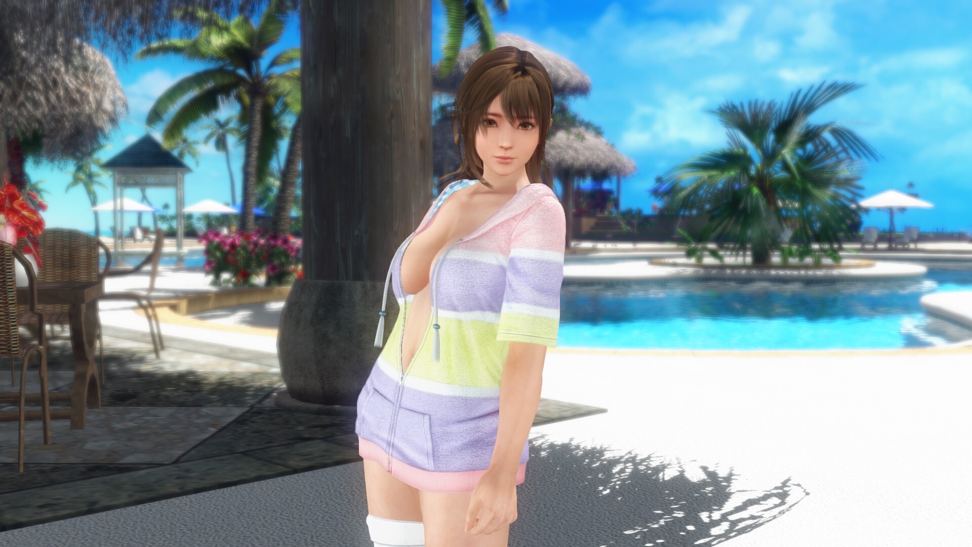 【DOAXVV】ゆるふわパーカー【水着紹介その2】 : DOAXVVオーナーのゲームブログ