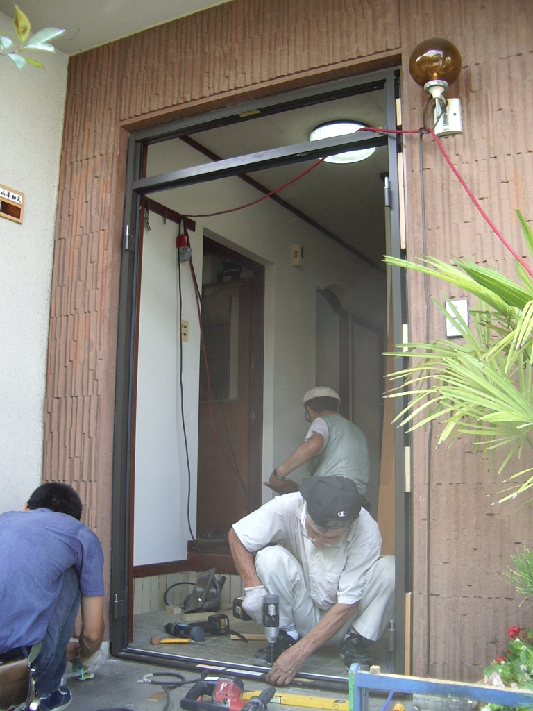 アーキスクエア公式ブログ Archisquare Blog | 大阪･城東区 : 玄関ドアリフォーム（トステムリフォルテ）