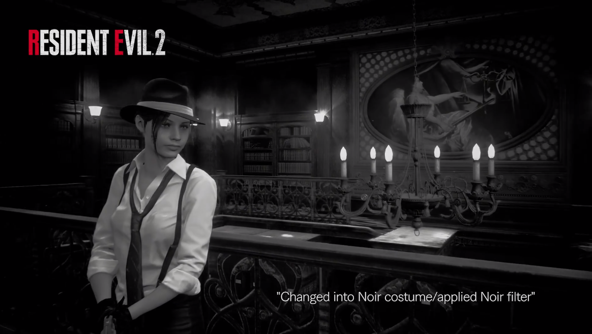 『バイオハザードRE:2』DLCコスチューム「NOIR」「MILITARY」「ARKLAY SHERIFF」の紹介映像が公開 ...