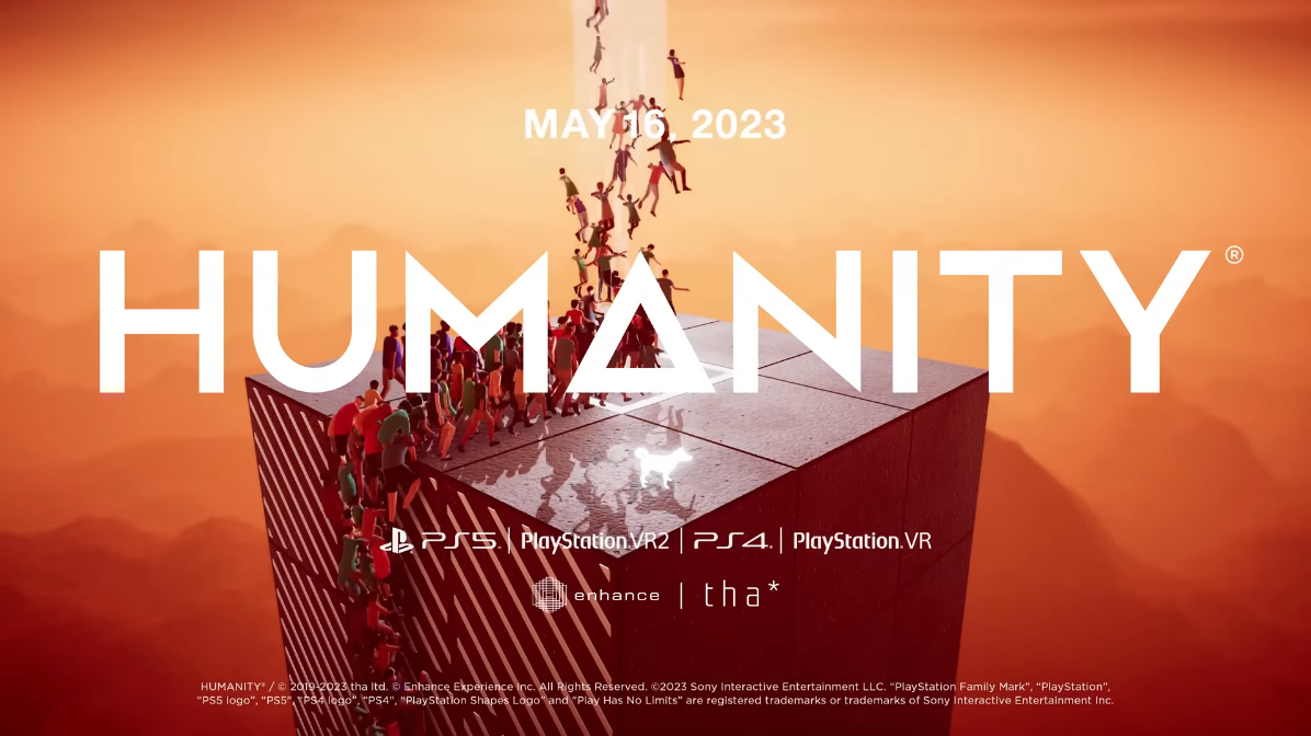 【PSVR2にも対応】『HUMANITY』5月16日に発売決定！「Rez」や「テトリスエフェクト」を手掛けた水口哲也氏の完全新作タイトル、同日にゲームカタログ登場｜PS5速報！