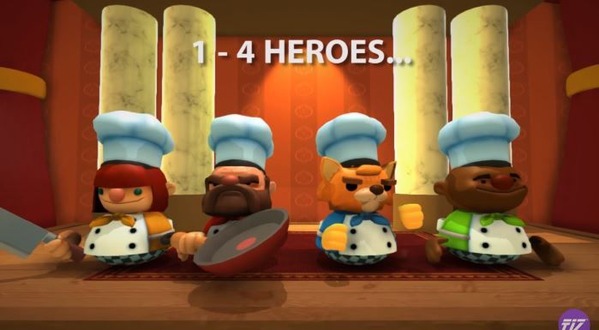 究極のシェフを目指す料理アクションゲーム「Overcooked」の発売日が8月3日に決定！｜PlaySphere | PS5速報