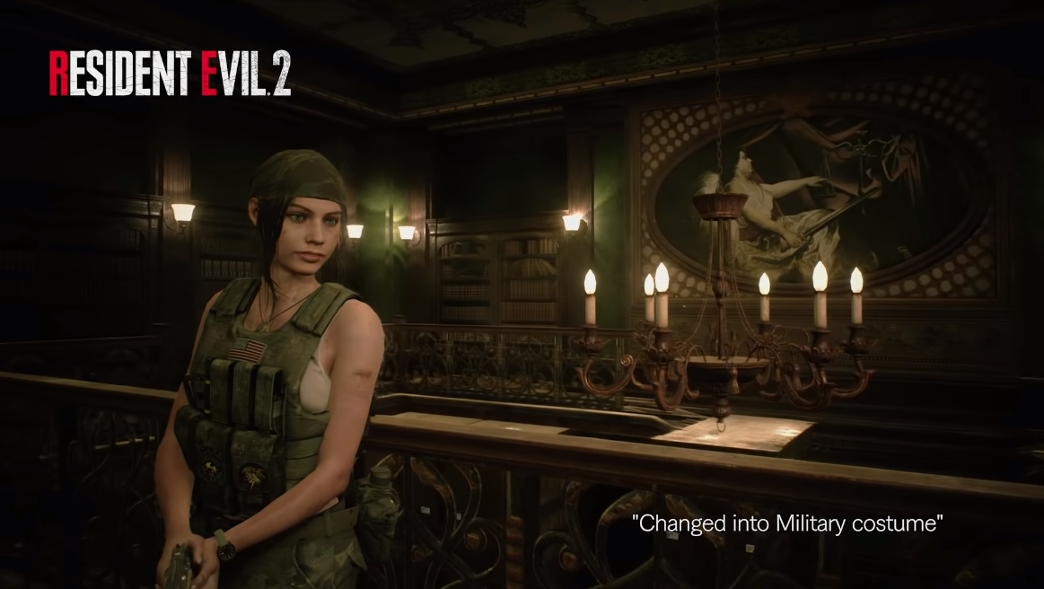 『バイオハザードRE:2』DLCコスチューム「NOIR」「MILITARY」「ARKLAY SHERIFF」の紹介映像が公開！｜PS5速報！