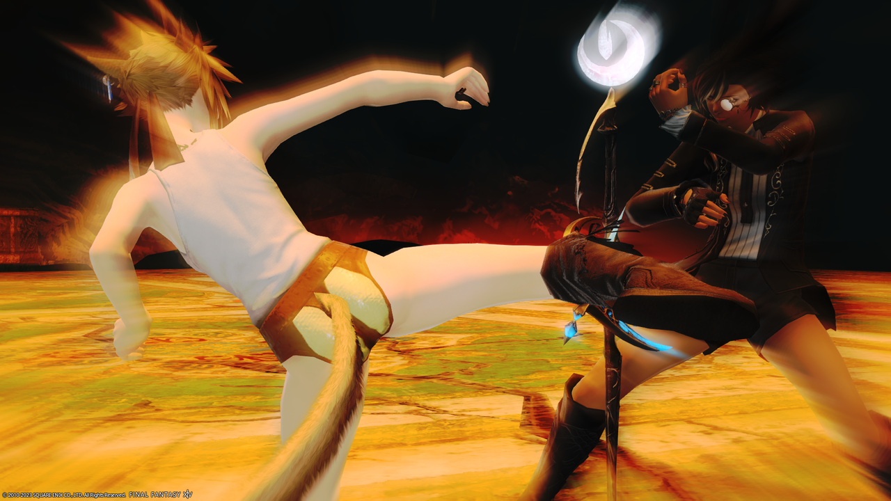 【FF14】燃える闘士【ファッションチェック】 : FreeStyle