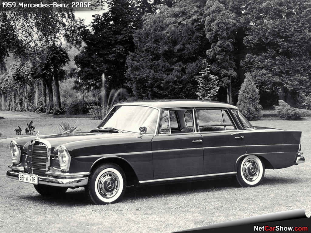 クラシックカー図鑑 : メルセデス・ベンツ 220SEクーペ／カブリオレ （1963年）