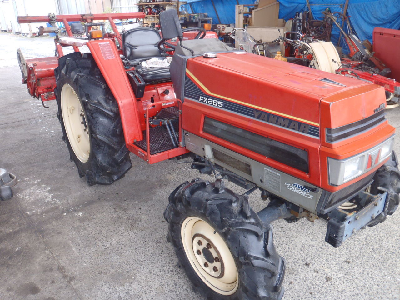 中古 ヤンマー トラクター FX285 : 有木機工(鹿児島)の中古農機 中古 ヤンマー トラクター FX285 : 有木機工(鹿児島)の中古農機