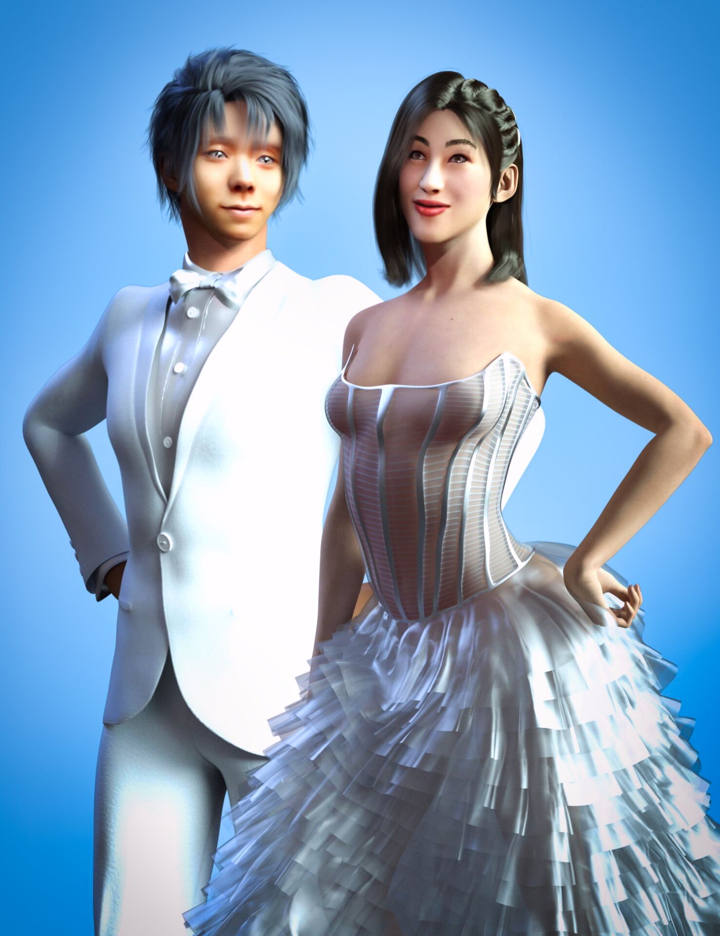 ＜CG＞『羽生結弦 & 麻裕子』 〜羽生結弦さん末延麻裕子さんご結婚おめでとうございます！～ : Ark Pilot