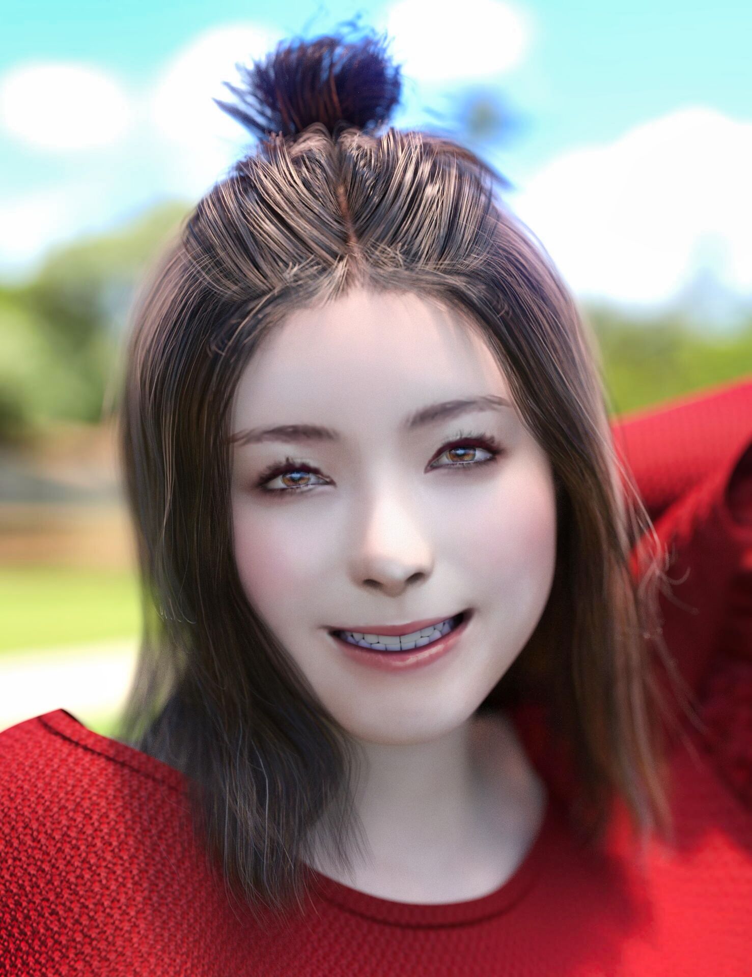 ＜CG＞『福原遥』 ～ドラマ『ゆるキャン 』（テレビ東京）で初めて見た個性派女優～ : Ark Pilot