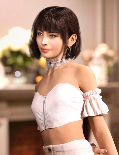 ＜CG＞『安斉星来 Ⅱ』 〜正真正銘の美少女の新作CGフィギア「安斉星来」です～ : Ark Pilot