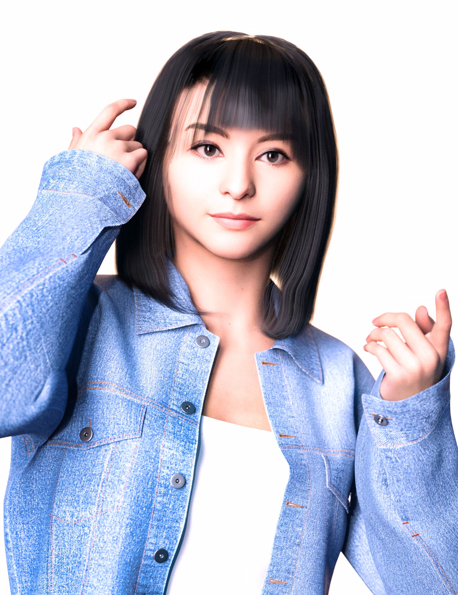 ＜ポートレート＞CG『影山優佳』 ～Jリーグサッカー女子のタレントさん？～ : Ark Pilot