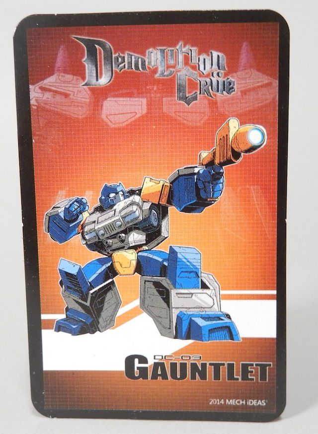 Mech Ideas / Demolition Crue Gauntlet : 辛口おもちゃノート