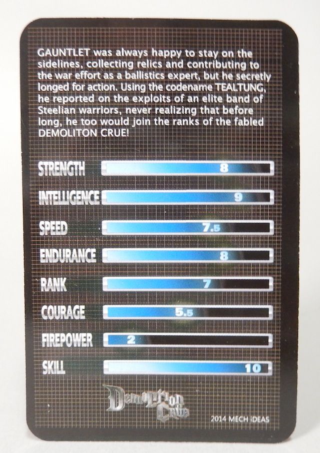 Mech Ideas / Demolition Crue Gauntlet : 辛口おもちゃノート